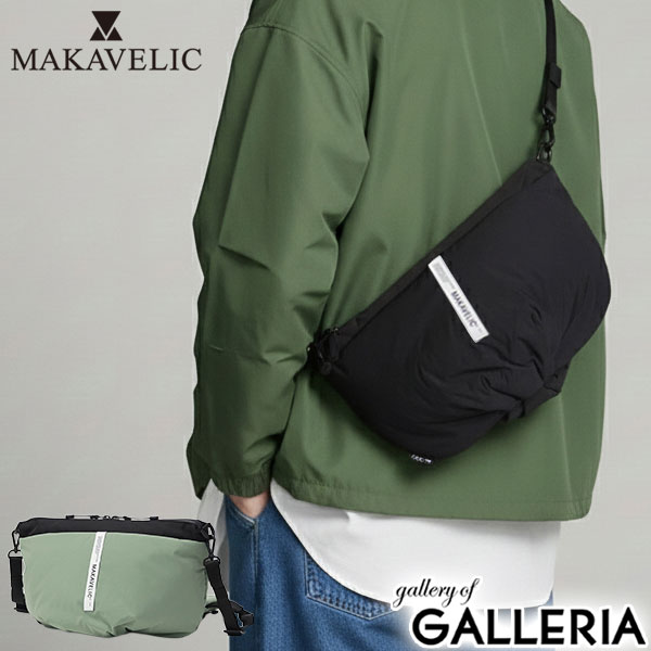 【商品レビューで＋5％】【正規品1年保証】 マキャベリック ショルダーバッグ メンズ MAKAVELIC ZEPHYR SOLEIL 2WAY SHOULDER BAG 3125-10516