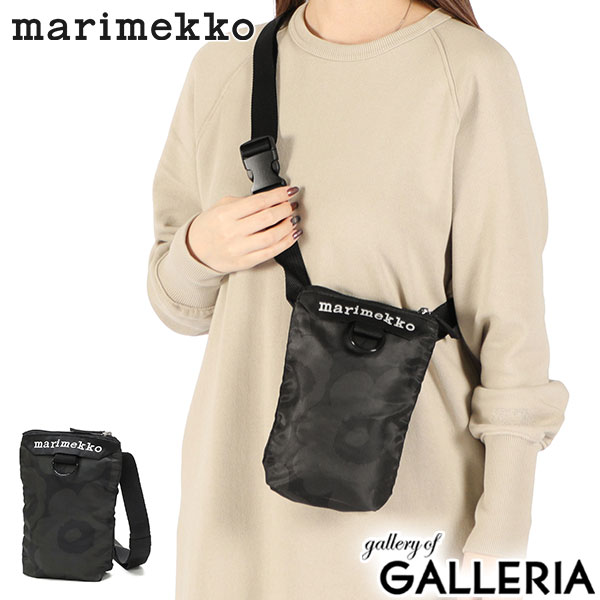 【商品レビューで＋5％】【日本正規品】 マリメッコ ショルダーバッグ レディース 斜めがけバッグ marimekko ブランド 小さめ コンパクト Neat Phone Pocket Unikko