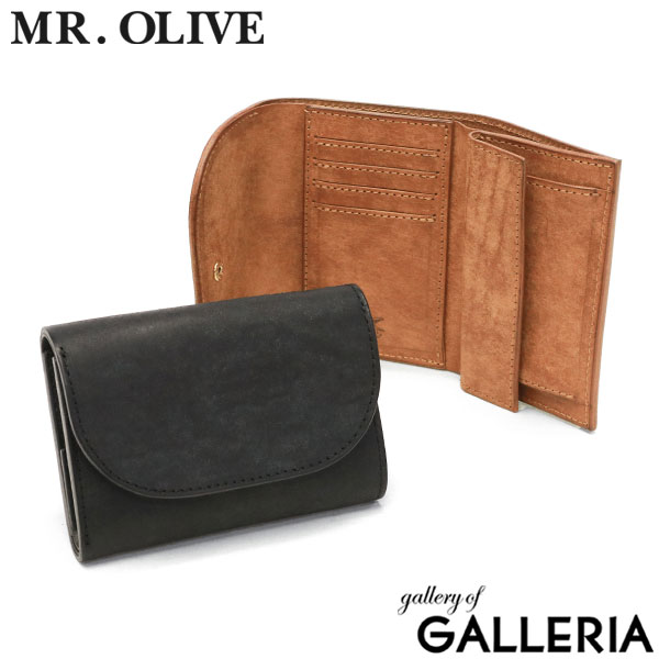 【商品レビューで＋5％】ミスターオリーブ イー.オー.アイ 三つ折り財布 メンズ レディース 本革 革 MR.OLIVE E.O.I 財布 PUEBLO LEATHER COMPACT WALLET ME115P