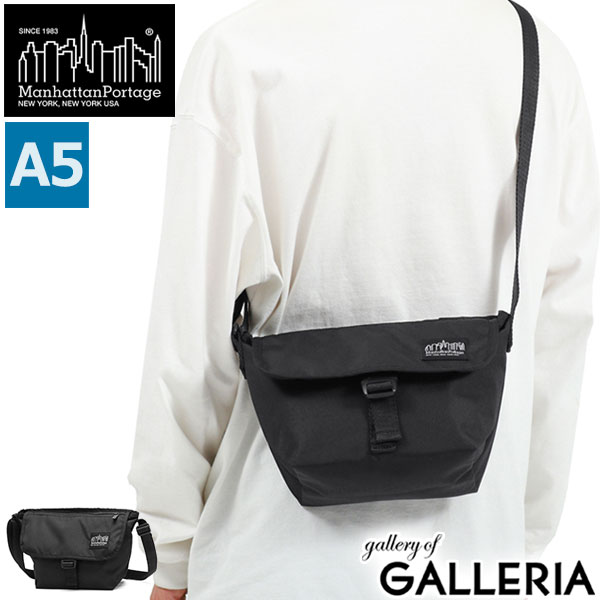 【5％OFFクーポン】【商品レビューで＋5％】【日本正規品】マンハッタンポーテージ ブラックレーベル ショルダーバッグ 斜めがけ 軽量 撥水 MP1603-305PBL