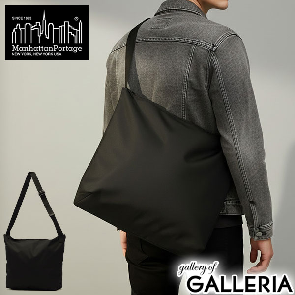 【商品レビューで＋5％】【日本正規品】 マンハッタンポーテージブラックレーベル ショルダーバッグ Manhattan Portage BLACK LABEL B4  MP2483-305PBL