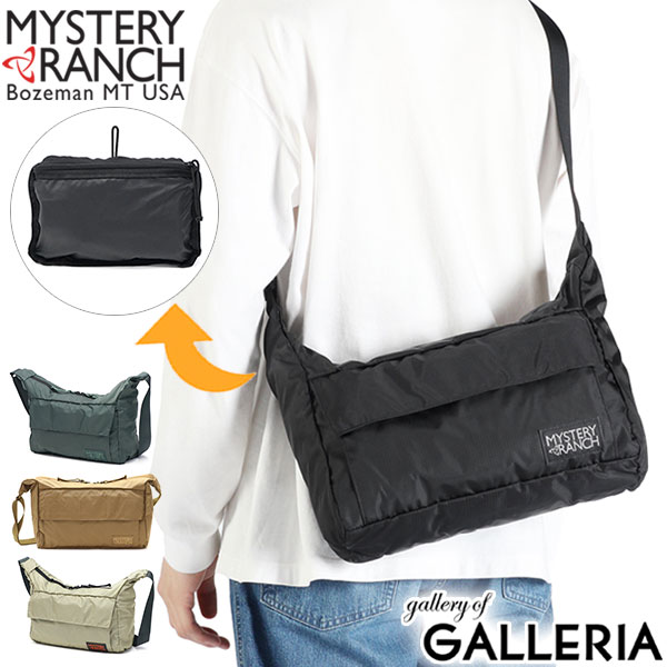 【商品レビューで＋5％】【日本正規品】ミステリーランチ ショルダーバッグ メンズ レディース 大きめ 大容量 MYSTERY RANCH 軽量 INDIE