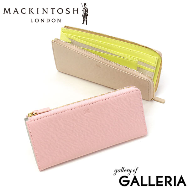 【商品レビューで＋5％】マッキントッシュ ロンドン 長財布 レディース 薄い MACKINTOSH LONDON ブランド かわいい L字 薄型 小銭入れあり 軽量 レザー EM MKL5060122