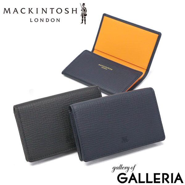 【商品レビューで＋5％】マッキントッシュ ロンドン 名刺入れ メンズ レディース 本革 MACKINTOSH LONDON ブランド カードケース 薄型 スリム 軽量 EM WMKL6060091