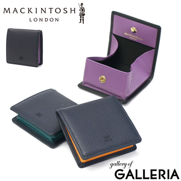 【商品レビューで＋5％】マッキントッシュ ロンドン ケース メンズ レディース 革 MACKINTOSH LONDON 小銭入れ ボックス型 BOX型 本革 EM WMKL6060092