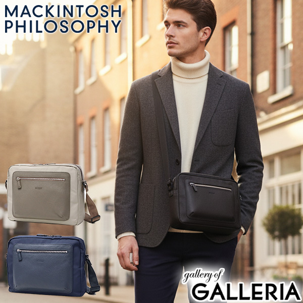 【5％OFFクーポン】【商品レビューで＋5％】マッキントッシュフィロソフィー ショルダーバッグ メンズ レディース 軽量 MACKINTOSH PHILOSOPHY ブランド 斜めがけ ビジネス A5 5M17 17732