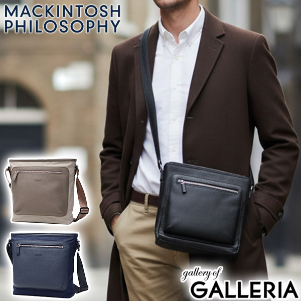 【商品レビューで＋5％】【5％OFFクーポン】【セール30%OFF】 マッキントッシュフィロソフィー ショルダーバッグ メンズ レディース ブランド 軽量 MACKINTOSH PHILOSOPHY 小さめ 斜めがけ A5 5M17 17733