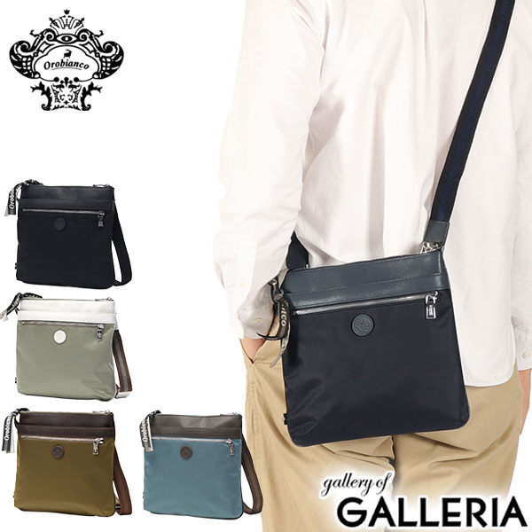 【商品レビューで＋5％】【日本正規品】 オロビアンコ ショルダーバッグ メンズ レディース Orobianco 斜めがけ 撥水 A5 3L 薄型 ミニショルダー SOLO PER TE 92951
