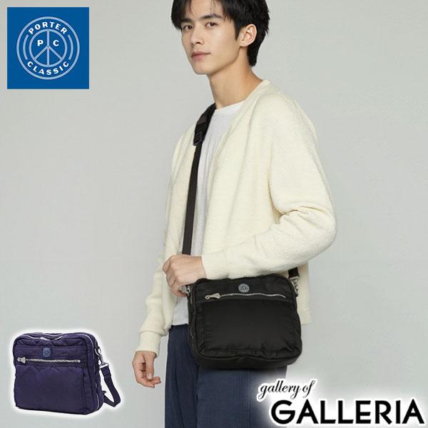 【商品レビューで＋5％】ポータークラシック ショルダーバッグ メンズ レディース Porter Classic 斜めがけバッグ 2層 日本製 A5 6L SUPER NYLON SIMPLE SHOULDER BAG PC-015-3075