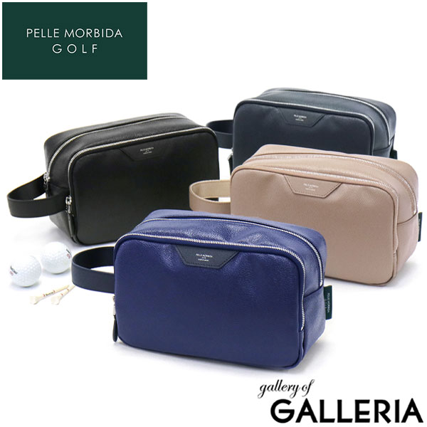【商品レビューで＋5％】ペッレモルビダ ゴルフポーチ PELLE MORBIDA GOLF ゴルフ ポーチ ラウンドポーチ 小物入れ 撥水 軽量 PG012