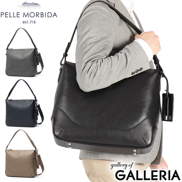 【商品レビューで＋5％】ペッレモルビダ ショルダーバッグ メンズ レディース 大きめ A4 PELLE MORBIDA 2WAY エディターズバッグ MB078