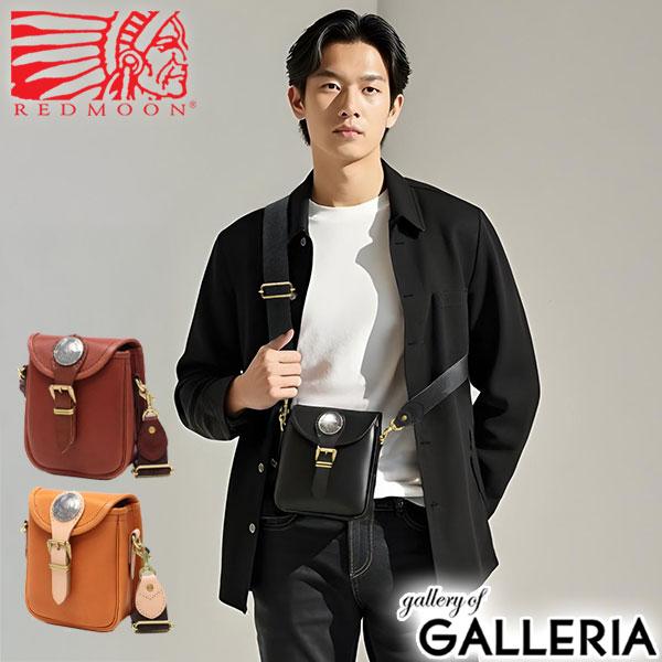 【商品レビューで＋5％】【正規取扱店】レッドムーン ショルダーバッグ メンズ レディース 斜めがけバッグ ブランド REDMOON 斜めがけ 小さめ 革 本革 オイルレザー 大人 軽量 軽い ショルダー アメカジ かっこいい おしゃれ 高級感 RM-MTSB-MA38