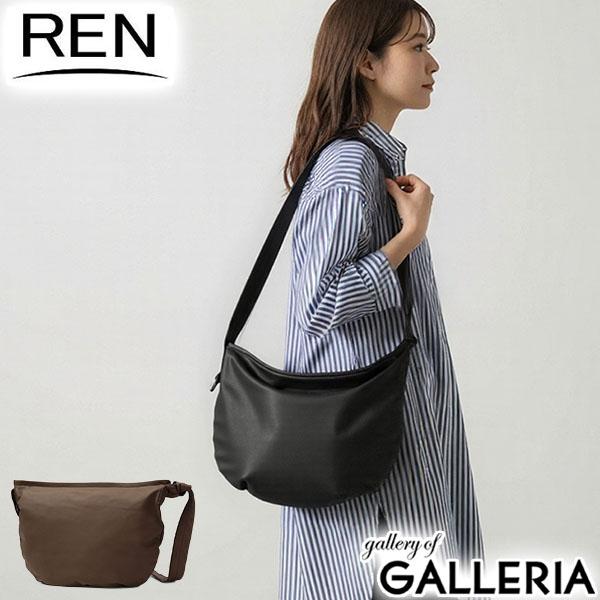 【5％OFFクーポン】【商品レビューで＋5％】REN ショルダーバッグ メンズ レディース 斜めがけバッグ 小さめ レン 大人 軽量 本革 レザー B5 おしゃれ 1-11-30640