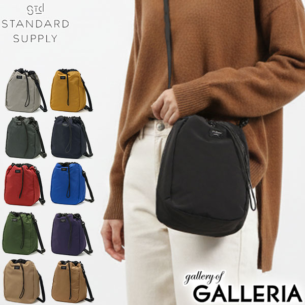 【商品レビューで＋5％】【正規取扱店】スタンダードサプライ ショルダーバッグ STANDARD SUPPLY 巾着 軽量 SIMPLICITY CHALK SHOULDER