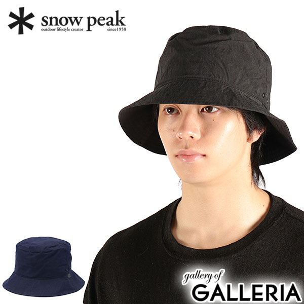 【商品レビューで＋5％】スノーピーク ハット メンズ レディース  peak 帽子 バケットハット ブランド ヴィンテージ シンプル 定番 アウトドア カジュアル メッシュ生地 ドライ ムレない Indigo C N Hat AC-25SU424
