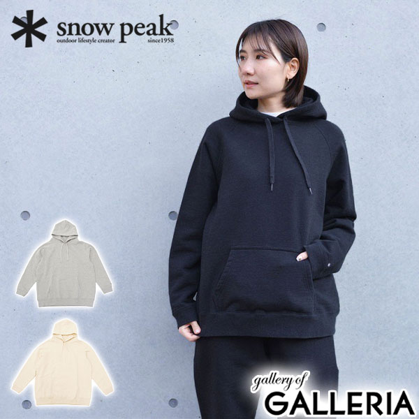 【商品レビューで＋5％】スノーピーク パーカー メンズ レディース  peak フーディー リサイクル コットン アウトドア Recycled Cotton Hoodie SW-25SU404