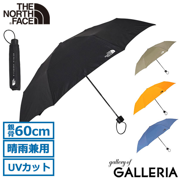 【商品レビューで＋5％】【セール15%OFF】【日本正規品】ザ・ノース・フェイス 折りたたみ傘 軽量 晴雨兼用 雨傘 日傘 THE NORTH FACE 手動 60cm NN32438