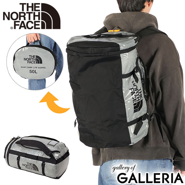 【10%OFFクーポン】【商品レビューで＋5％】【日本正規品】 ザ・ノース・フェイス ボストンバッグ 大容量 折りたたみ 修学旅行 THE NORTH FACE 軽量 51L BC ライト ダッフル 50 NM82565