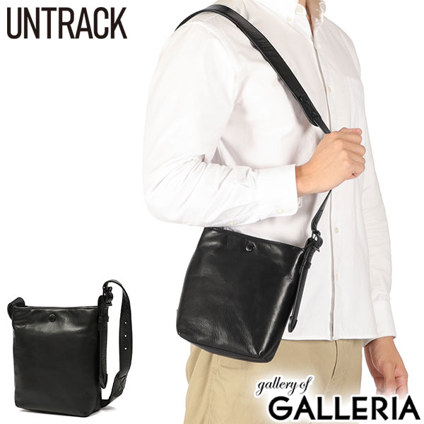 【5％OFFクーポン】【商品レビューで＋5％】アントラック トートバッグ メンズ レディース 小さめ 軽量 ブランド 本革 UNTRACK ホースレザー 黒 2L CITY PLUS / The Bucket Tote S 60361