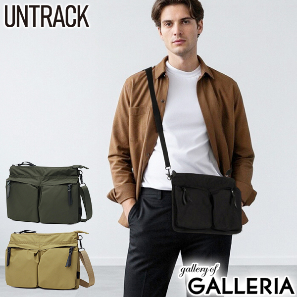 【5％OFFクーポン】【商品レビューで＋5％】アントラック ショルダーバッグ メンズ レディース 斜めがけ 軽量 大人 B5 UNTRACK 3.5L CITY / 3LS Helmet Shoulder M 60373