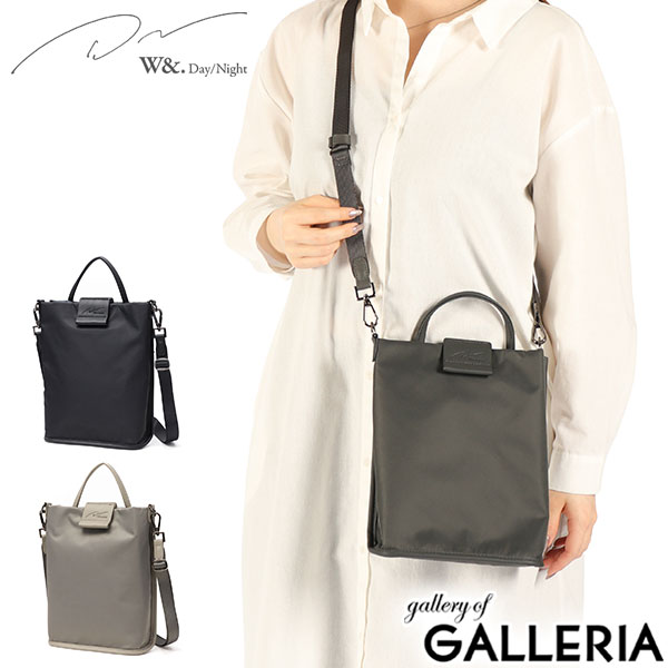 【5％OFFクーポン】【商品レビューで＋5％】ダブルアンドデイナイト ショルダーバッグ レディース W&.Day/Night A5 15181 wsb
