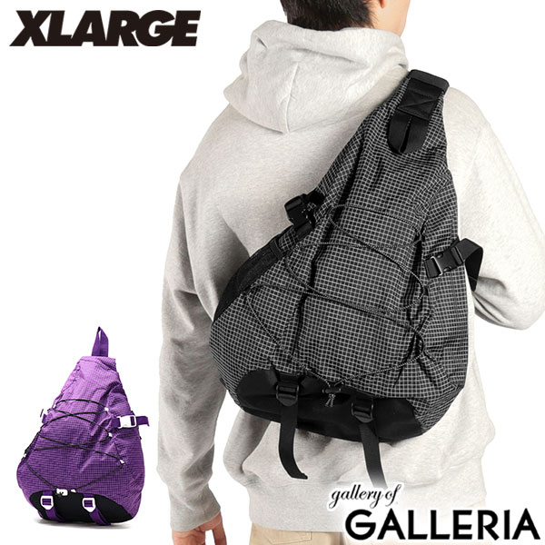 【商品レビューで＋5％】エクストララージ ボディバッグ メンズ レディース 大容量 XLARGE バッグ B5 おしゃれ ブランド 大きめ 大きい 軽い ワンショルダー RIPSTOP ONE SHOULDER BAG 101251053009