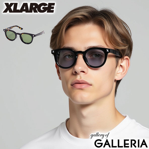 【商品レビューで＋5％】エクストララージ サングラス メンズ XLARGE ブランド 薄い 色 おしゃれ UVカット UV ウェリントン アイウェア ロゴ ストリート 紫外線対策 XL-TYPE01 101252054007