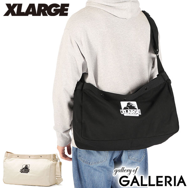【商品レビューで＋5％】エクストララージ ショルダーバッグ メンズ レディース A4 B4 XLARGE 斜めがけ OG POSTMAN BIG SHOULDER BAG 101253053006