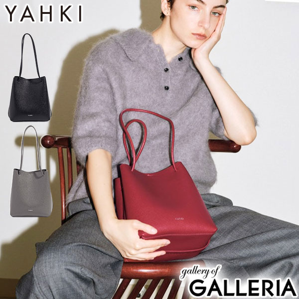【商品レビューで＋5％】ヤーキ ショルダーバッグ レディース 軽量 YAHKI 小さめ 上品 ブランド 2WAY SHRINK SOFT W FACE CROSSBODY BAG YH-749