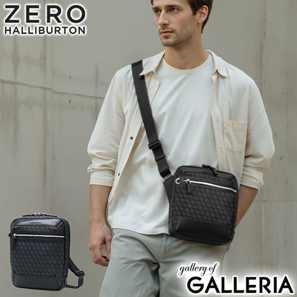 【商品レビューで＋5％】【正規品5年保証】ゼロハリバートン ショルダーバッグ メンズ ブランド 軽量 小さめ ZERO HALLIBURTON 斜めがけ モノグラム 旅行 B5 6L  81521