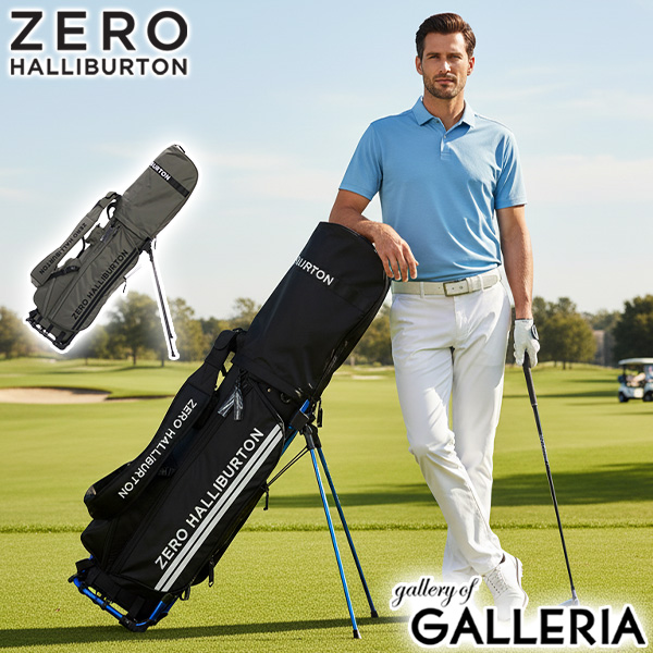 【商品レビューで＋5％】【正規品1年保証】 ゼロハリバートンゴルフ キャディバッグ メンズ レディース ZERO HALLIBURTON GOLF  9型 46インチ 85031
