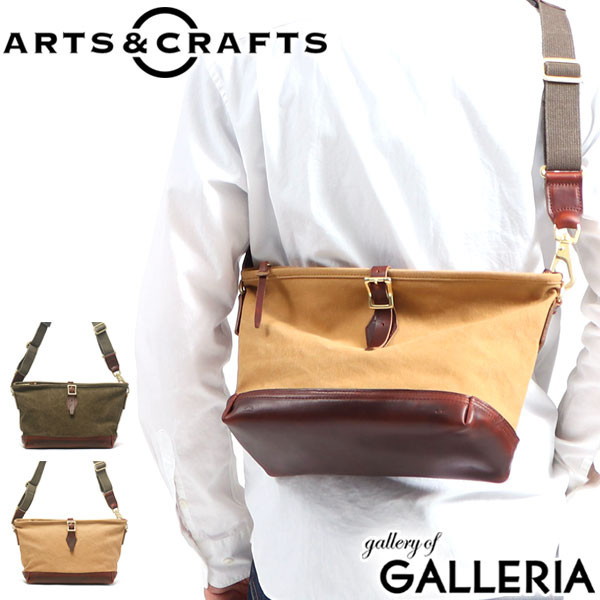 【商品レビューで＋5％】アーツアンドクラフツ ショルダーバッグARTS&CRAFTS AGING CANVAS CARRYALL SHOULDER S キャンバス 日本製