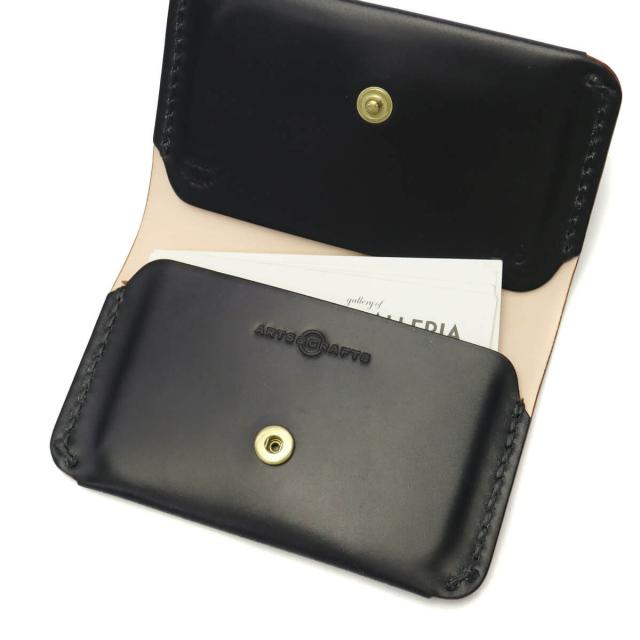 【商品レビューで＋5％】【セール20%OFF】 アーツアンドクラフツ カードケース ARTS&CRAFTS HANDSEWN CORODVAN W-POCKT CARD CASE メンズ 商品レビューで＋5％】アーツアンドクラフツ カードケース ARTS&CRAFTS