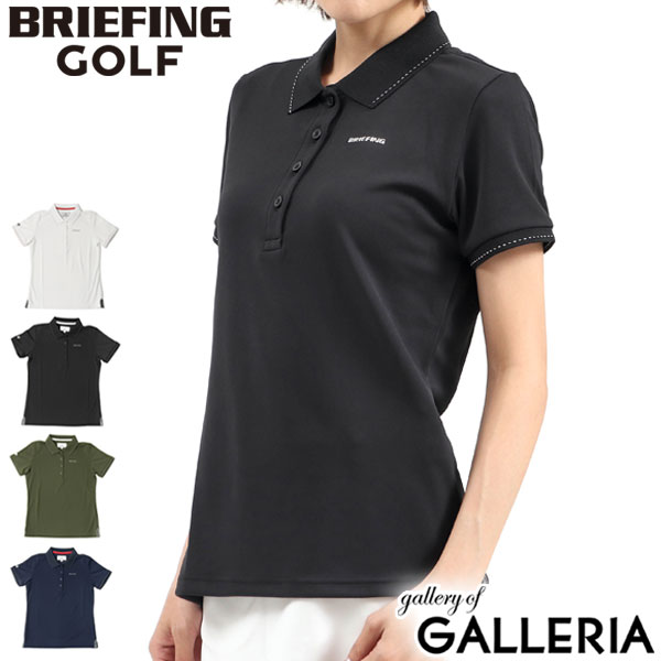 【商品レビューで＋5％】【セール20％OFF】【日本正規品】ブリーフィング ゴルフ ゴルフウェア BRIEFING GOLF WS BASIC POLO ポロシャツ 半袖 レディース 吸水速乾 BRG213W24