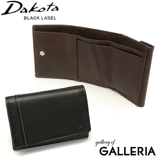 【商品レビューで＋5％】オリジナルキーホルダー付 ダコタブラックレーベル 財布 Dakota BLACK LABEL 三つ折り財布 リバー4 ミニ財布 小さい レザー 本革 0620700