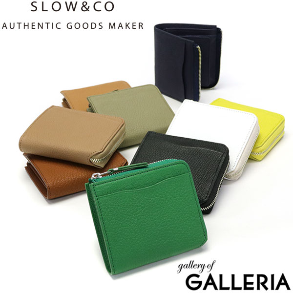 【商品レビューで＋5％】スロウ 二つ折り財布 SLOW 財布 goat ゴート mini L zip wallet L字ファスナー 二つ折り 小銭入れ 333S93J