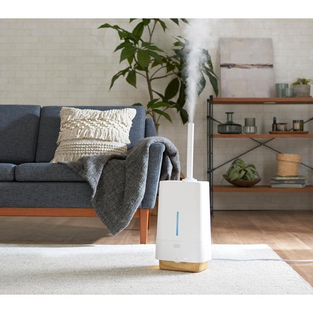 【商品レビューで＋5％】【商品レビューで特典プレゼント】【正規品6ヶ月保証】Toffy トフィー 抗菌ハイブリッドUVアロマ加湿器 4.0L LADONNA ハイブリッド式 HF09