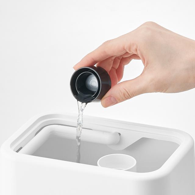 【商品レビューで＋5％】【商品レビューで特典プレゼント】【正規品6ヶ月保証】Toffy トフィー 抗菌ハイブリッドUVアロマ加湿器 4.0L LADONNA ハイブリッド式 HF09