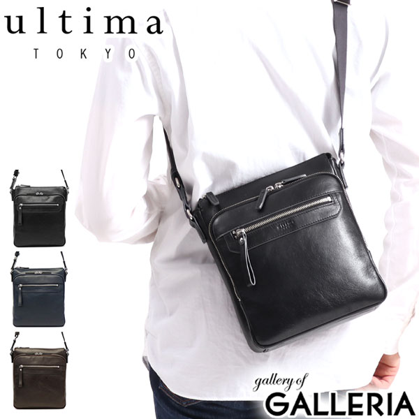 【5％OFFクーポン】【商品レビューで＋5％】ウルティマトーキョー ショルダーバッグ ultima TOKYO バッグ ケヴィン ショルダー A5 小さめ 縦型 本革 77993