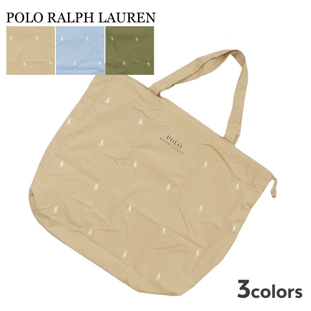 新品 ポロ ラルフローレン POLO RALPH LAUREN POCKETABLE RAIN BAG POLO PONY DOT ポケッタブル レインバッグ ポロ ベア トートバッグ 23-119-13263-08 グッズ
