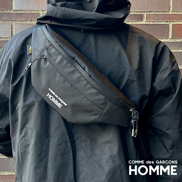 新品 コムデギャルソン オム COMME des GARCONS HOMME ESTER CORDURA WAIST POUCH ウエストバッグ ボディバッグ プレゼント ギフト お祝い 贈り物 グッズ