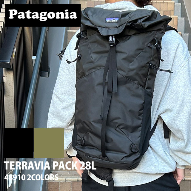 新品 パタゴニア Patagonia TERRAVIA PACK 28L テラヴィア パック バックパック 48910 バックパック アウトドア キャンプ サーフ 海 山 グッズ