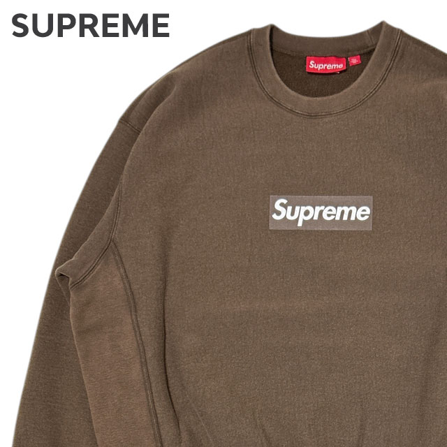 【価格見直しました】 新品 シュプリーム SUPREME Washed Box Logo Crewneck ボックスロゴ BOXロゴ スウェット ストリート スケート スケーター SWT/HOODY