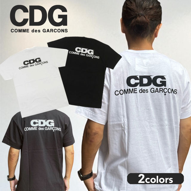 新品 シーディージー CDG コムデギャルソン COMME des GARCONS BACKPRINT LOGO TEE Tシャツ カットソー エアライン ロゴ Made in Japan 日本製 プレゼント ギフト お祝い 贈り物 SZ-T074 半袖Tシャツ