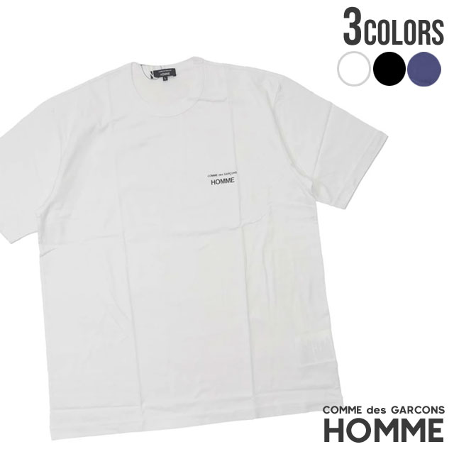 新品 コムデギャルソン オム COMME des GARCONS HOMME S/S TEE Tシャツ ロゴ クルーネック カットソー 日本製 ギャルソン 入手困難 HO-T101-051 半袖Tシャツ