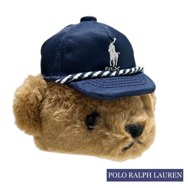 新品 ポロ ラルフローレン POLO RALPH LAUREN カーディガンベア ボールポーチ 2個収納可能 男女兼用 RLX GOLF アールエルエックス ゴルフ ボールケース グッズ