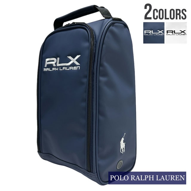 新品 ポロ ラルフローレン POLO RALPH LAUREN シューズケース 男女兼用 RLX GOLF アールエルエックス ゴルフ Premium Series プレミアム シリーズ ゴルフシューズ シューズバッグ シューズポーチ グッズ
