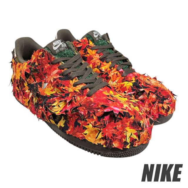 新品 ナイキ NIKE AIR FORCE 1 07 LX エアフォース1 スニーカー AUTUMN LEAVES 限定 別注 日本庭園 四季 紅葉 和 衝撃吸収 IM8062-368 ウィメンズ フットウェア