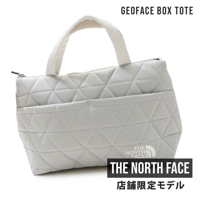新品 ザ・ノースフェイス THE NORTH FACE 店舗限定 Geoface Box Tote NM32355R ジオフェイス ボックス トート バッグ プレゼント ギフト 通勤 通学 キルティング NM82058 NM82283 NM32355 グッズ