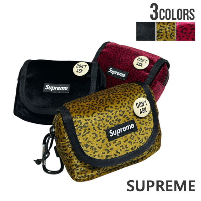 新品 シュプリーム SUPREME 25FW Velvet Mini Pouch ベルベット ミニ ポーチ 25AW ストリート スケート スケーター グッズ